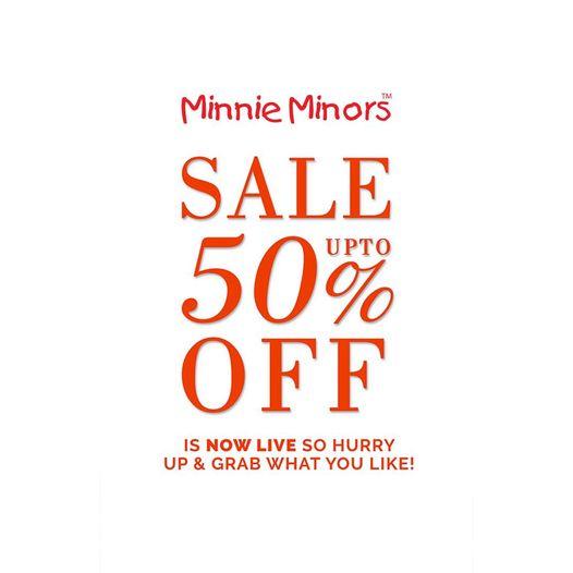 Minnie Minors Summer Sale! up to 50% off on summer stock, insotres and online | What's On Sale